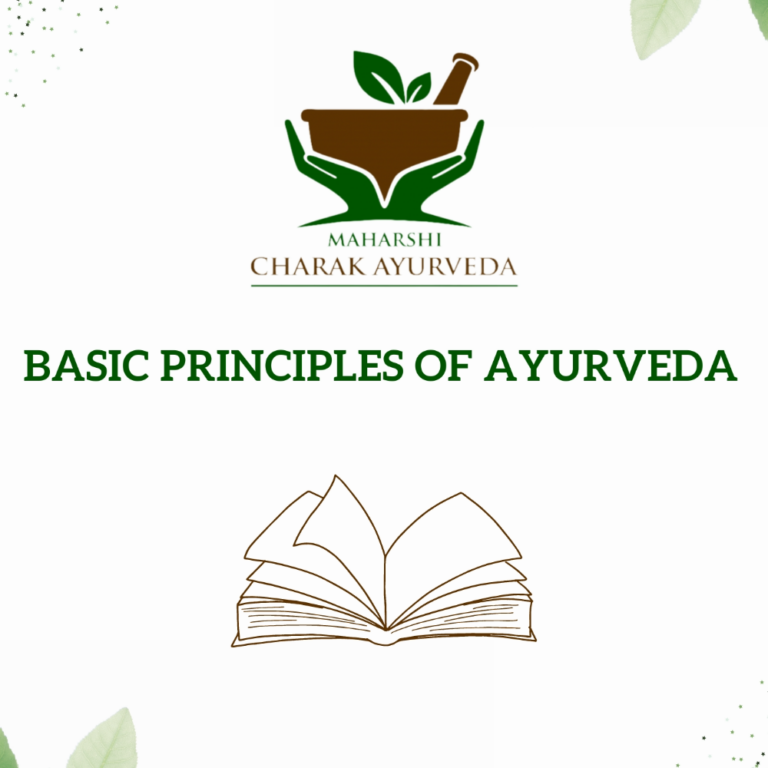 Basic Principles of Ayurveda - Charak Ayurveda